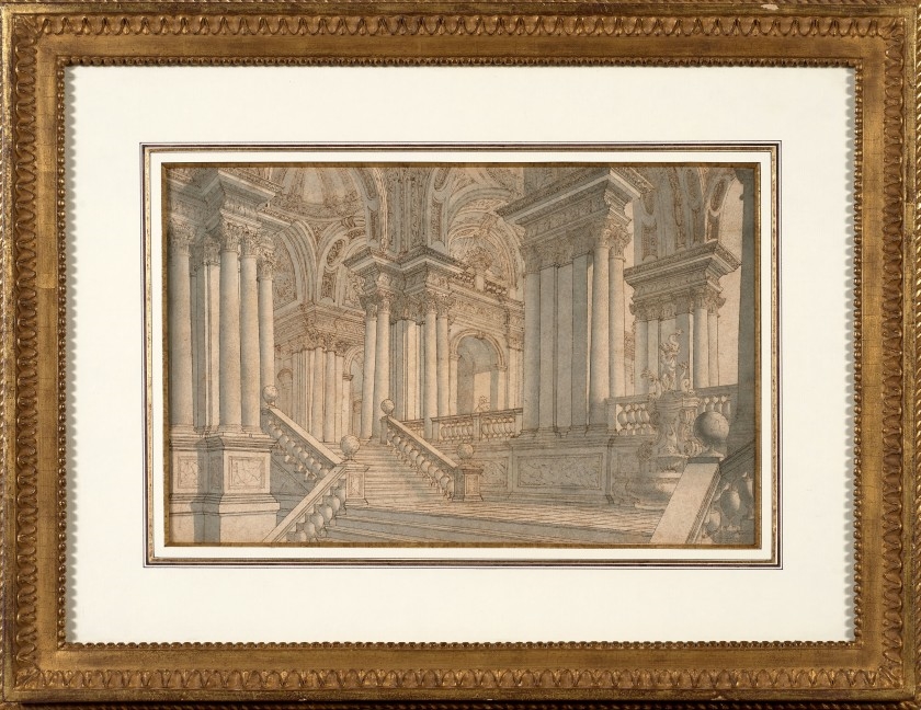 Bibiena Family | Intérieur de palais baroque | MutualArt