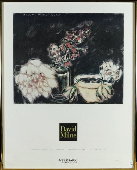 David B. Milne | EXHIBITION POSTER | MutualArt