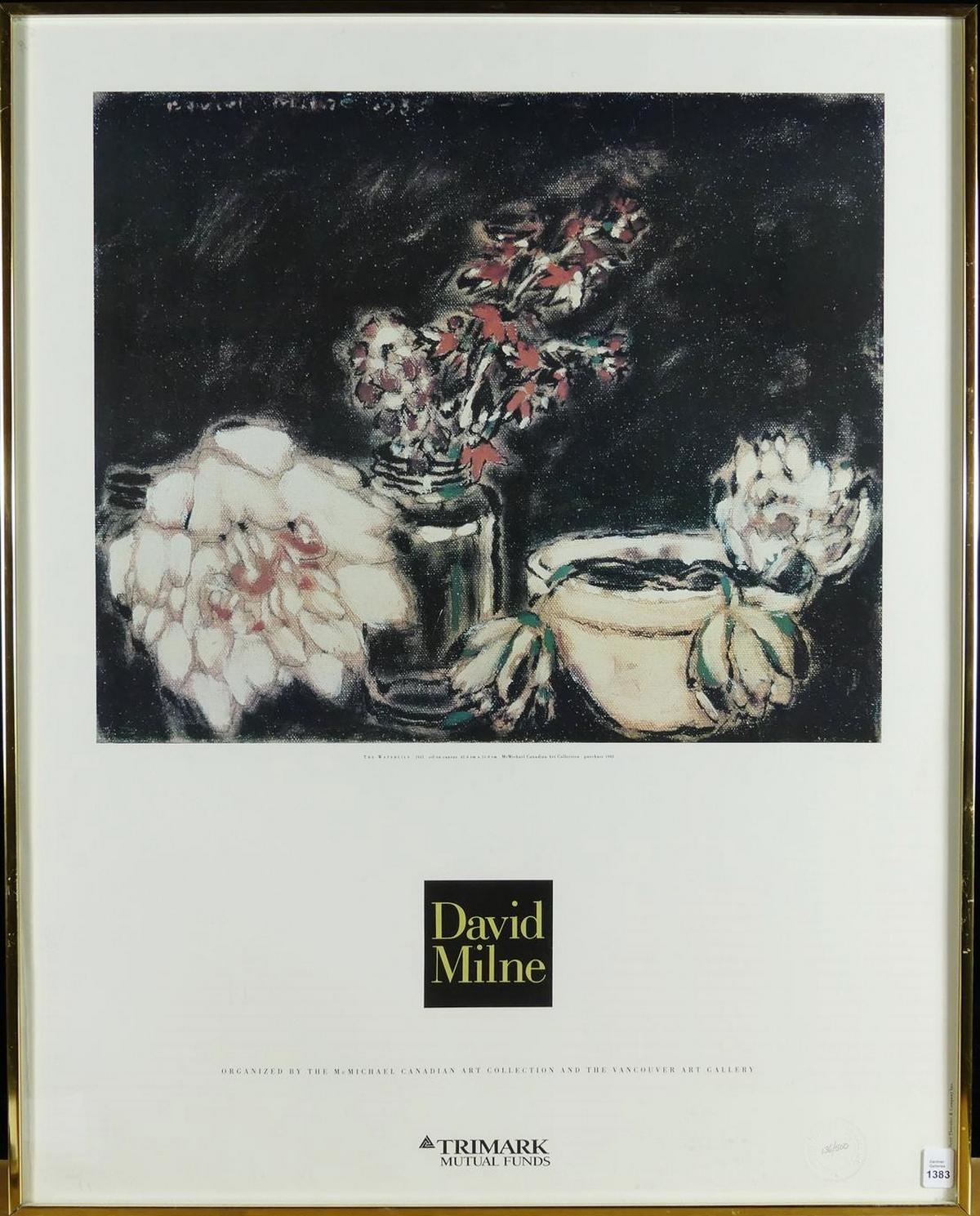 David B. Milne | EXHIBITION POSTER | MutualArt