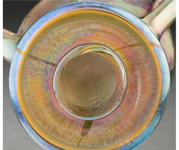 Tiffany Studios | Fig Leaf and Vine Loving Cup | MutualArt