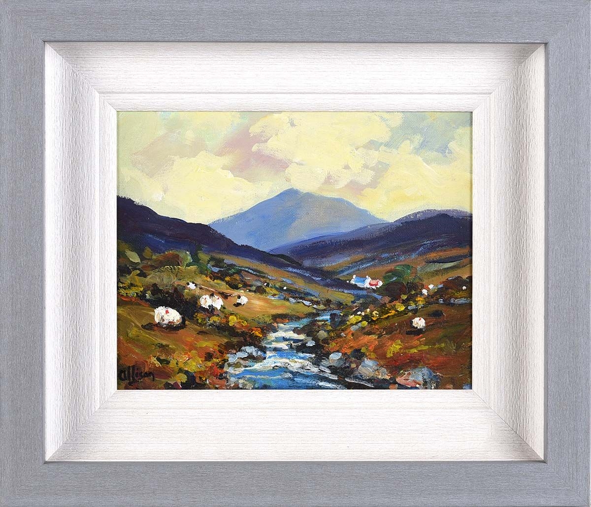 Nigel Allison | SHEEP GRAZING COUNTY MAYO | MutualArt