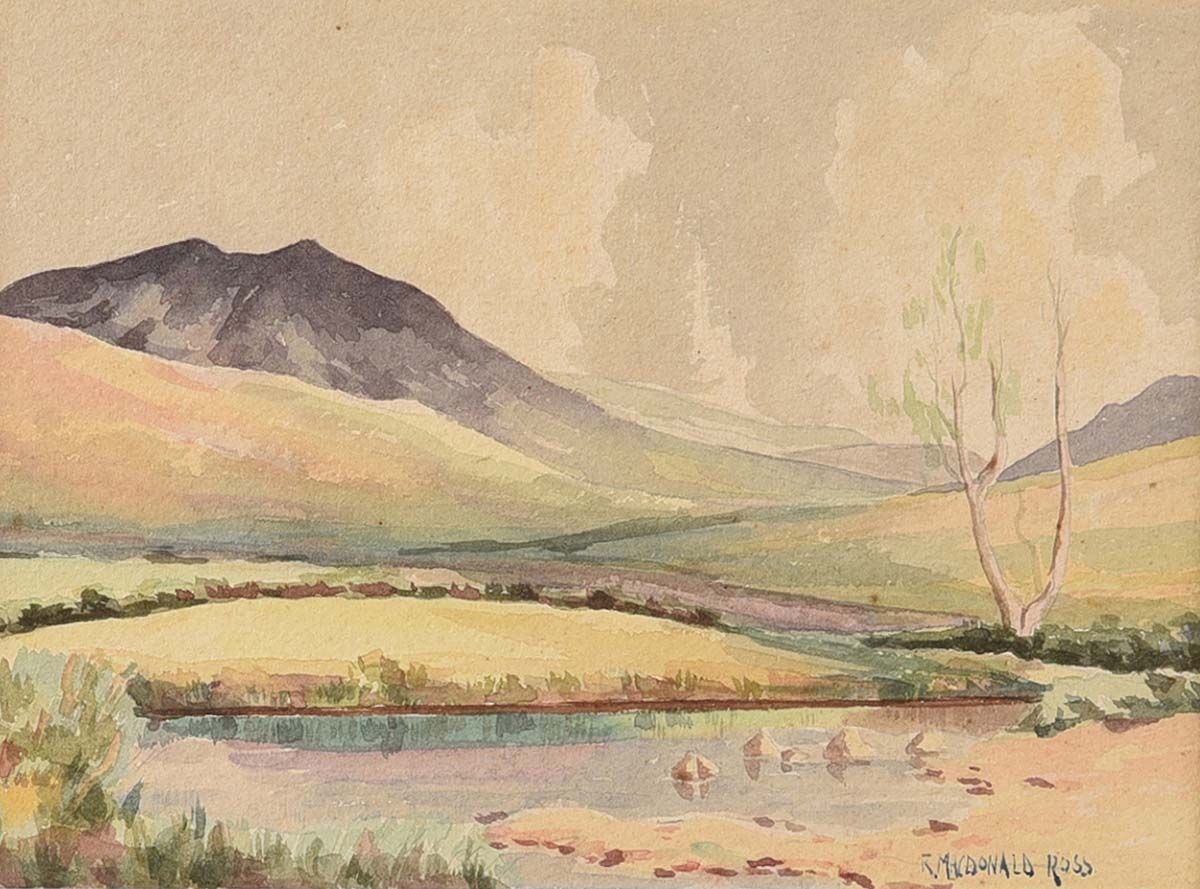 R. Macdonald Ross | IN THE MOURNES | MutualArt