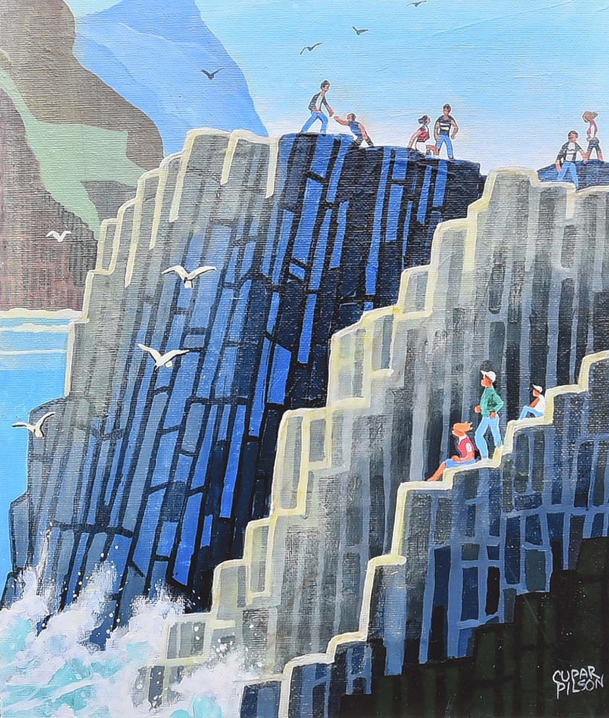 Cupar Pilson | AT THE GIANTS CAUSEWAY | MutualArt
