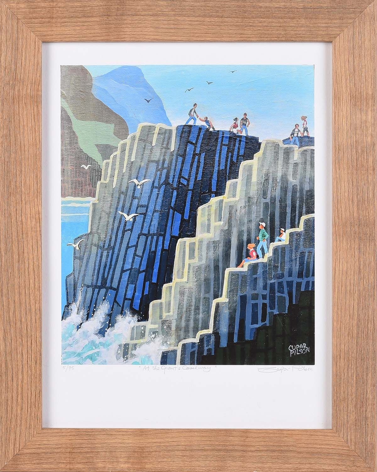 Cupar Pilson | AT THE GIANTS CAUSEWAY | MutualArt