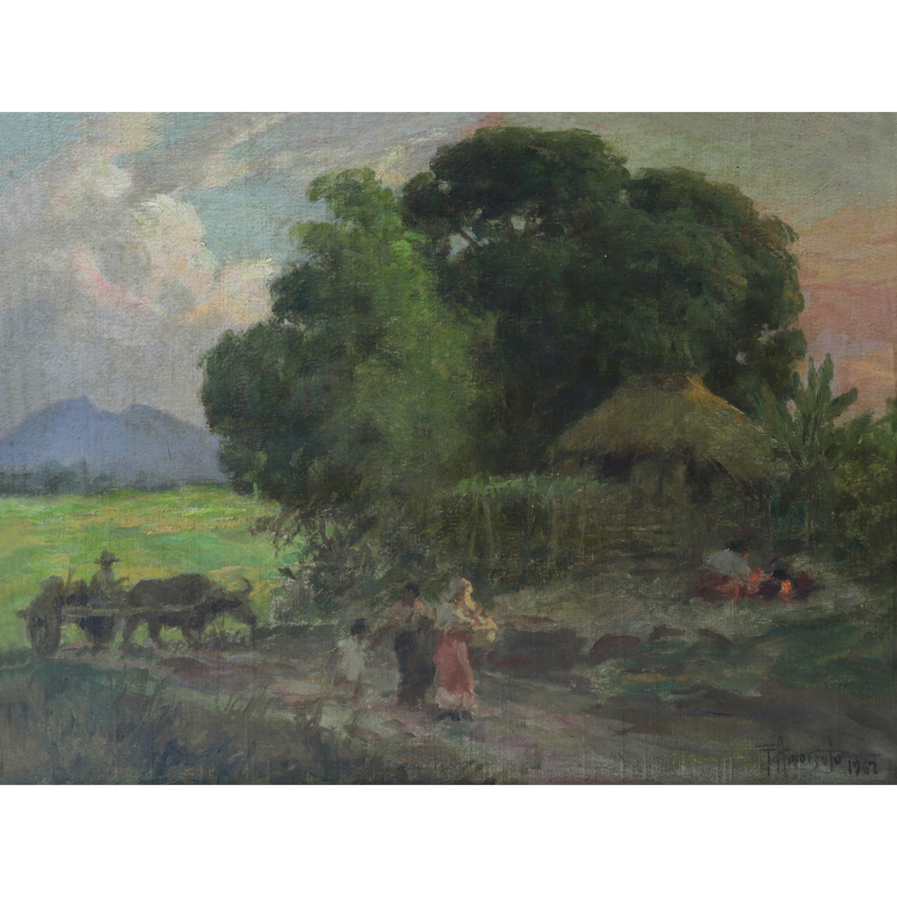 Fernando Amorsolo | Untitled (1962) | MutualArt