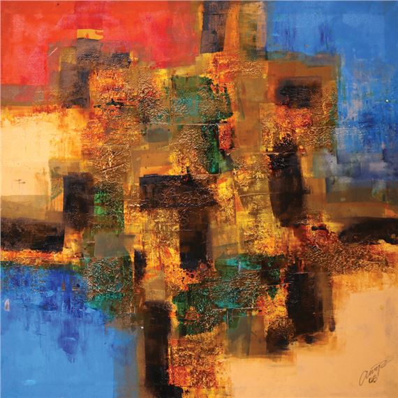 Ivan Acuña | Metallic Abstract (2008) | MutualArt