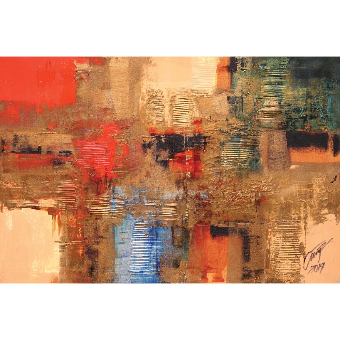 Ivan Acuña | Metalscape Series (2014) | MutualArt