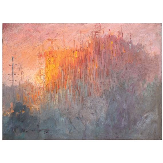 Romulo Galicano | Blumentritt Scene (1974) | MutualArt