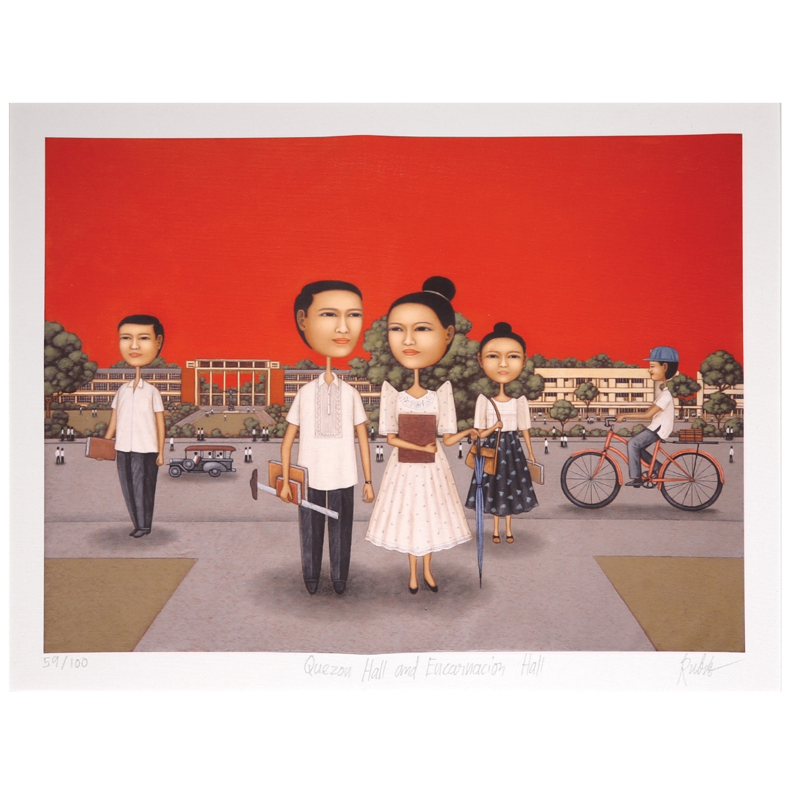 Dominic Rubio | Quezon Hall and Encarnacion Hall | MutualArt