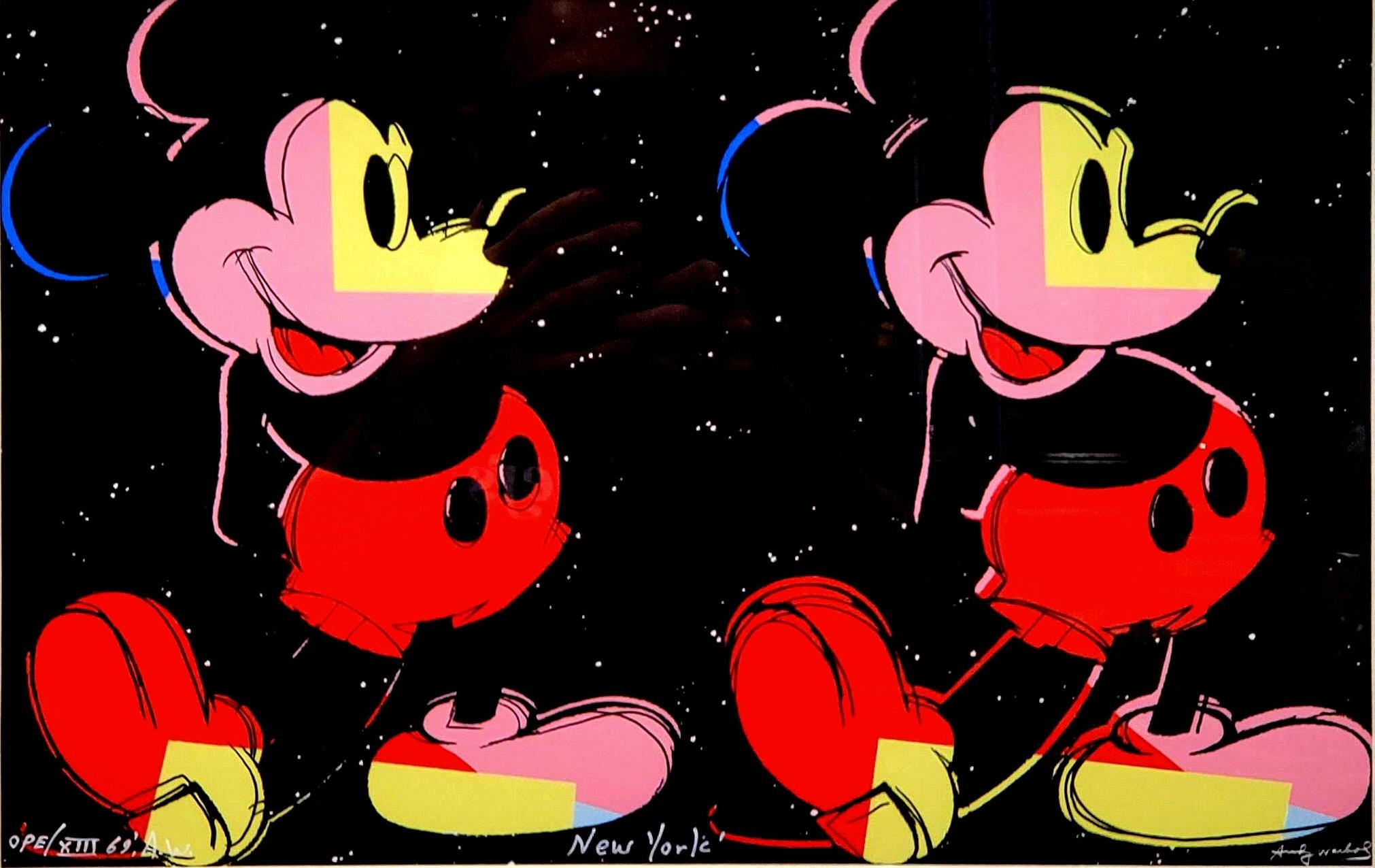 Andy Warhol | Double Mickey Mouse 1981 | MutualArt