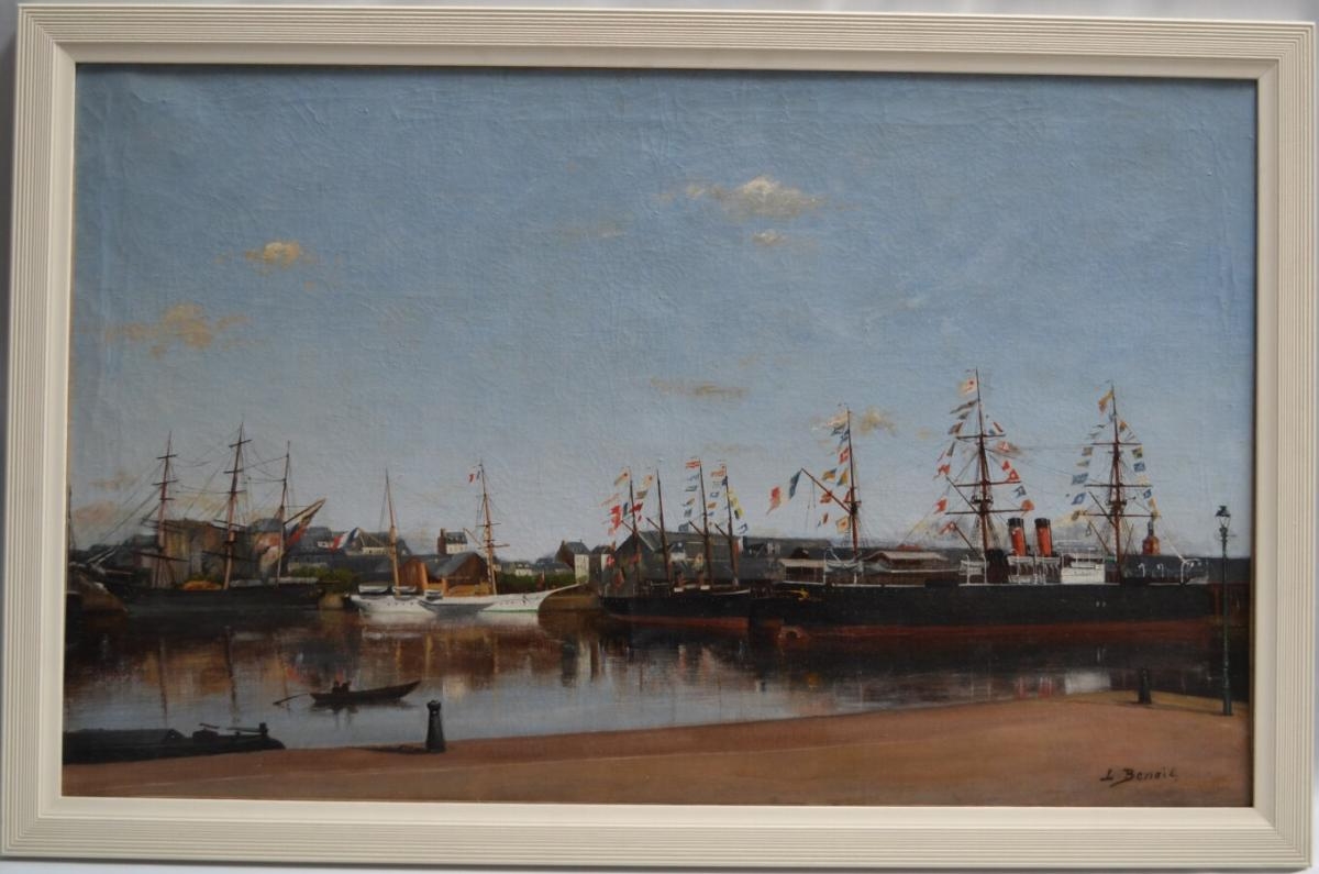 Léon Alfred Benoit | THE GRAND PAVOIS | MutualArt