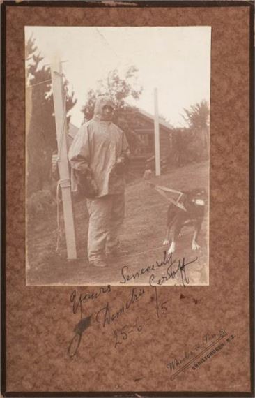 Demetri Geroff | The expedition dog handler Demetri Geroff | MutualArt