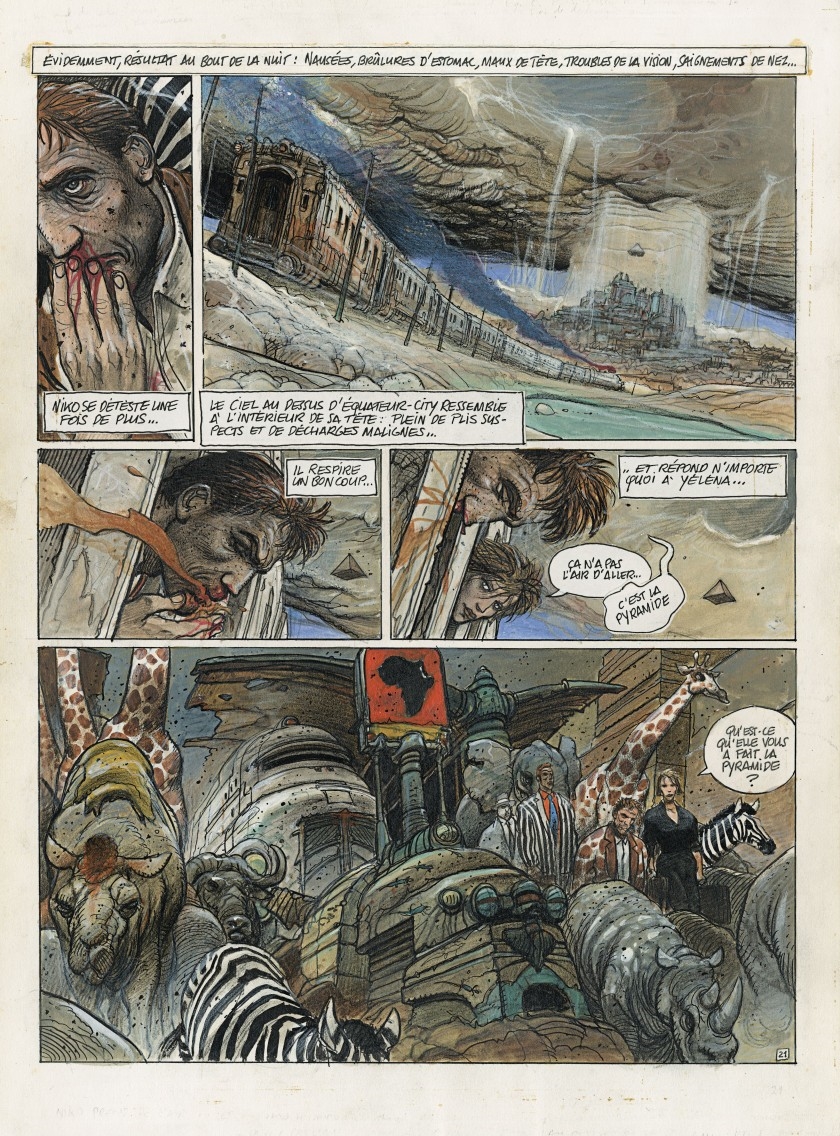 Enki Bilal | La Trilogie Nikopol - tome 3 | MutualArt