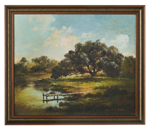 Robert Malcolm Rucker | Live Oak on the Bayou | MutualArt