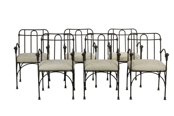 Michael Taylor | (Set of 6) A Michael Taylor 'Montecito' style suite Of ...