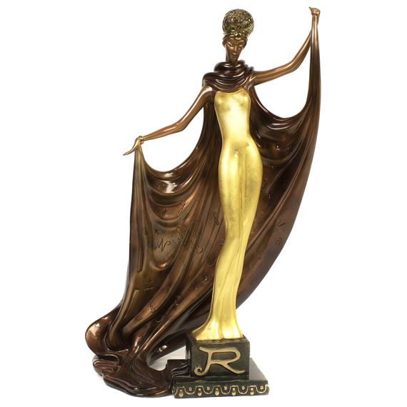 Erté | Alphabet Lady (1990) | MutualArt