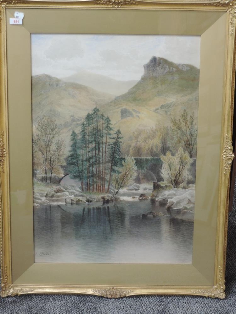 J. Duval | mountain and river landscape | MutualArt