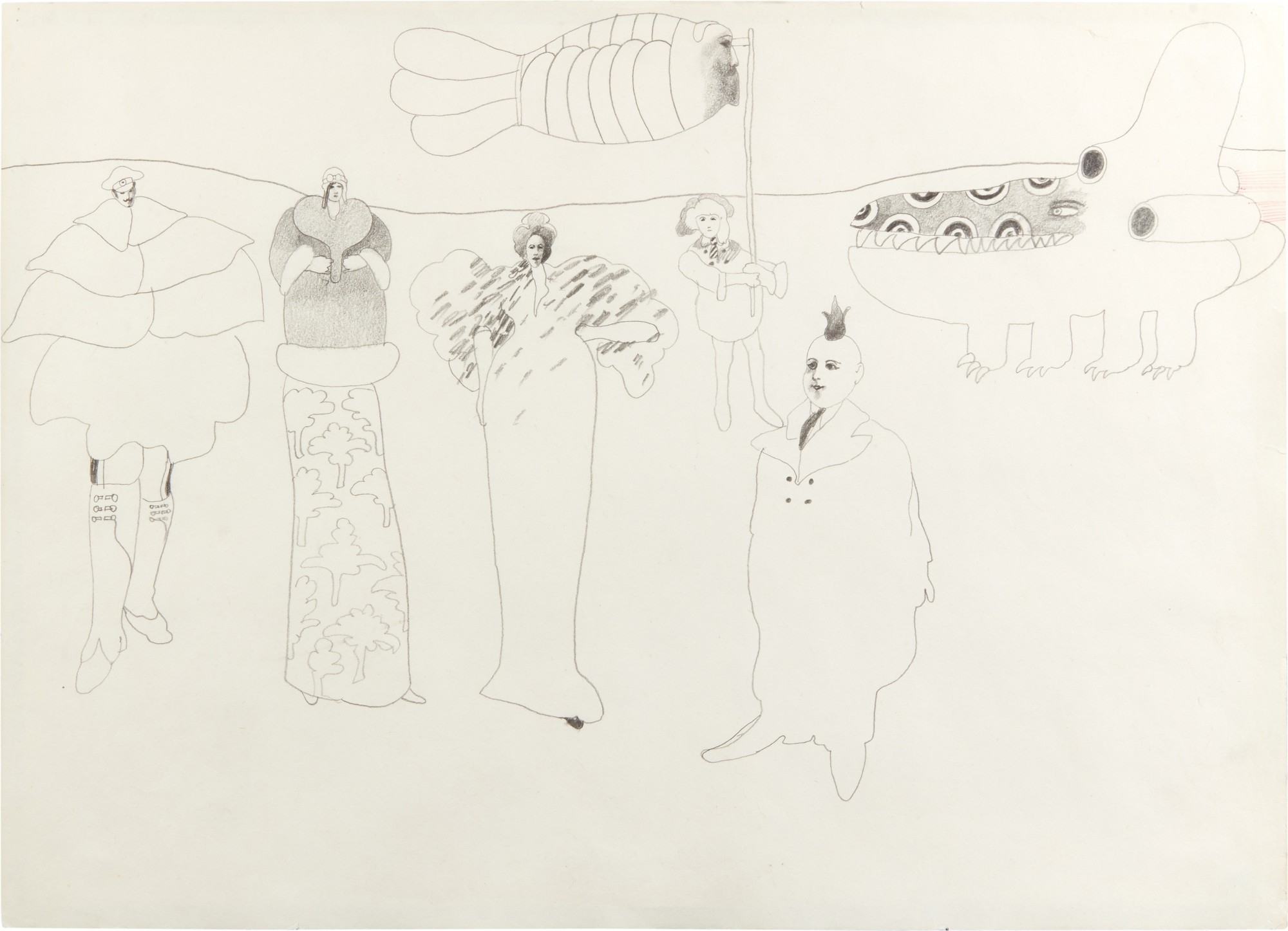 Heinz Edelmann | Concept Drawing for the Yellow Submarine (1967 ...