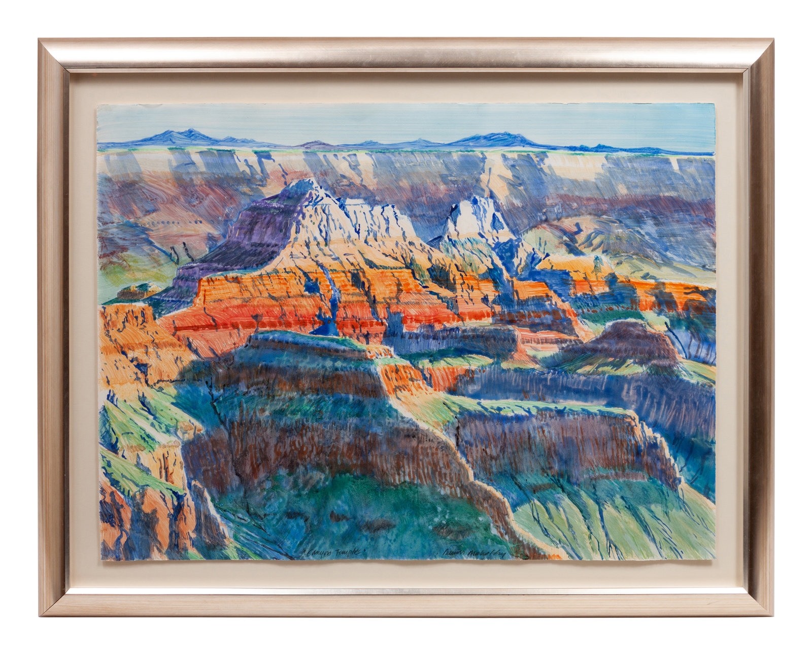 Merrill Mahaffey | Canyon Temples | MutualArt