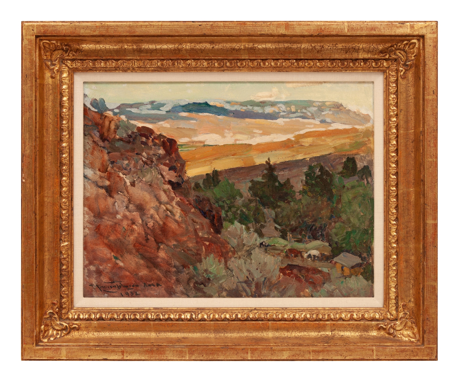 Frank Tenney Johnson | The Primrose Ranch (1932) | MutualArt