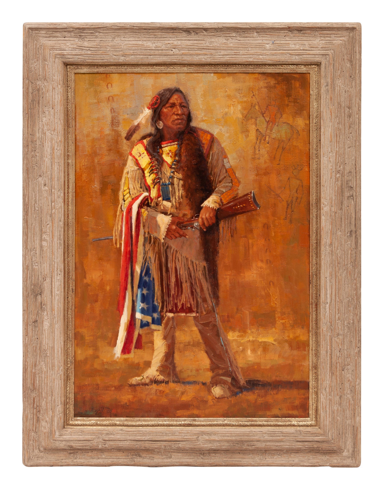 John DeMott | Indian Brave (1999) | MutualArt