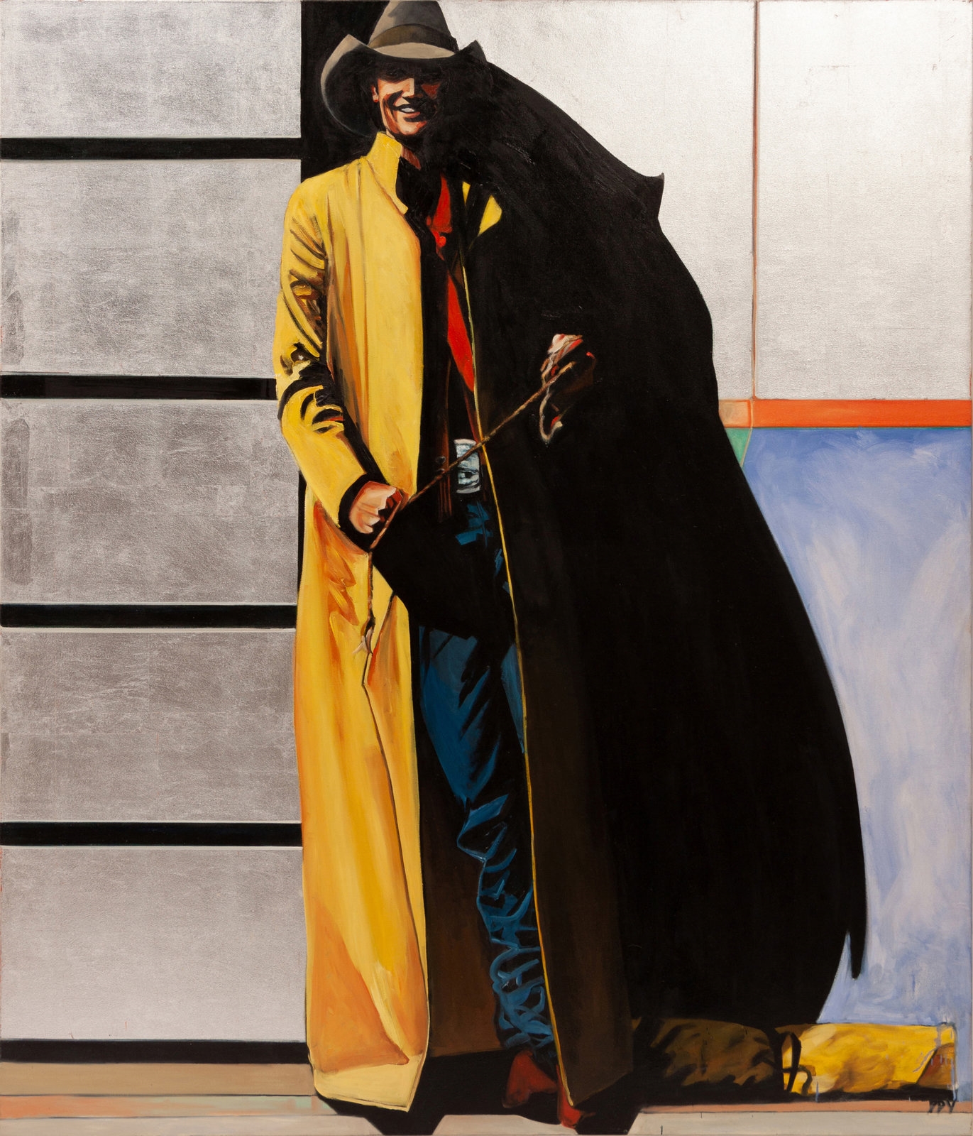 David DeVary | Cowboy in a Yellow Duster | MutualArt