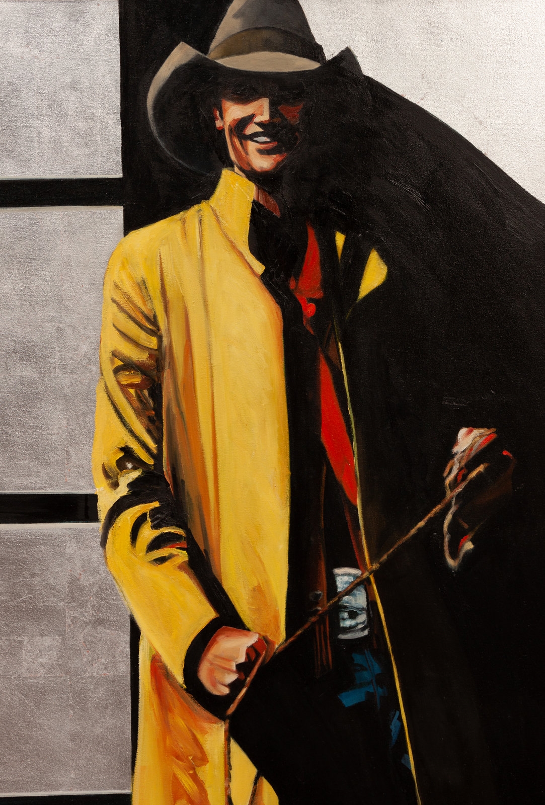 David DeVary | Cowboy in a Yellow Duster | MutualArt
