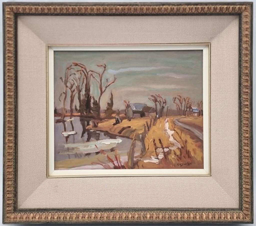 Ralph Wallace Burton | First Snow, 1968 (1968) | MutualArt