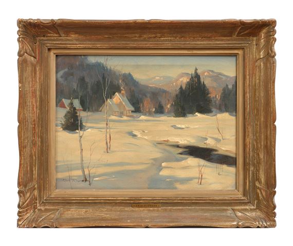 Eric Riordon | ''March on the Mullet River Canada'' (1947) | MutualArt