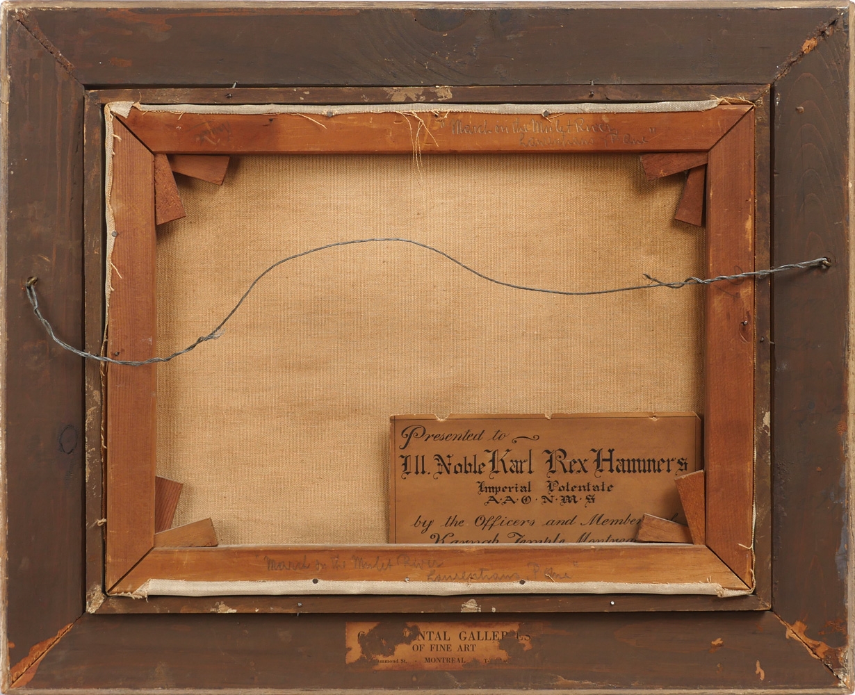 Eric Riordon | ''March on the Mullet River Canada'' (1947) | MutualArt