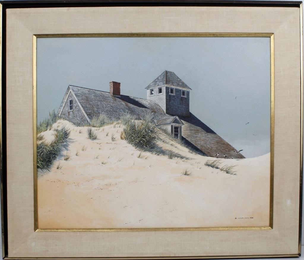 Wellington Ward, Jr. | Contemporary Costal new England scene | MutualArt