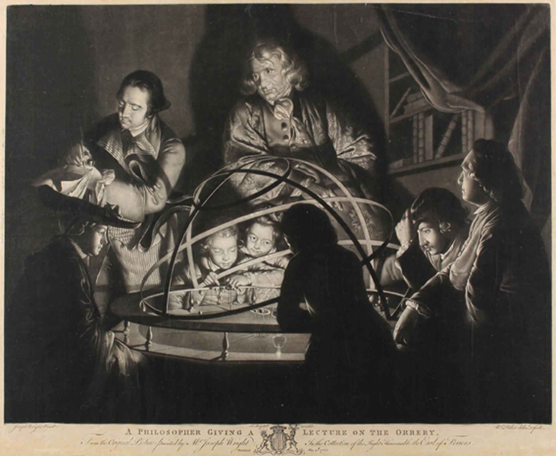 William Pether | Philosopher giving a lecture on the Orrery (1768 ...