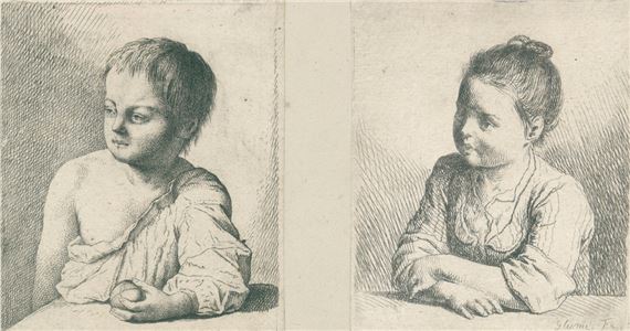 Johann Gottlieb Glume | Kinderportraits | MutualArt