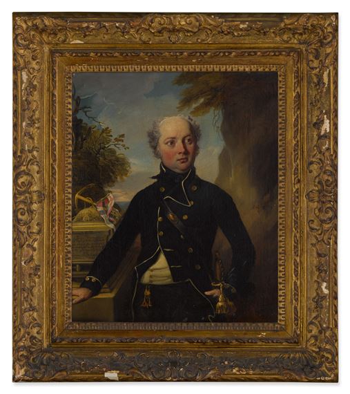 Richard Livesay | Portrait of Captain John Harvey (1740-1794), half ...