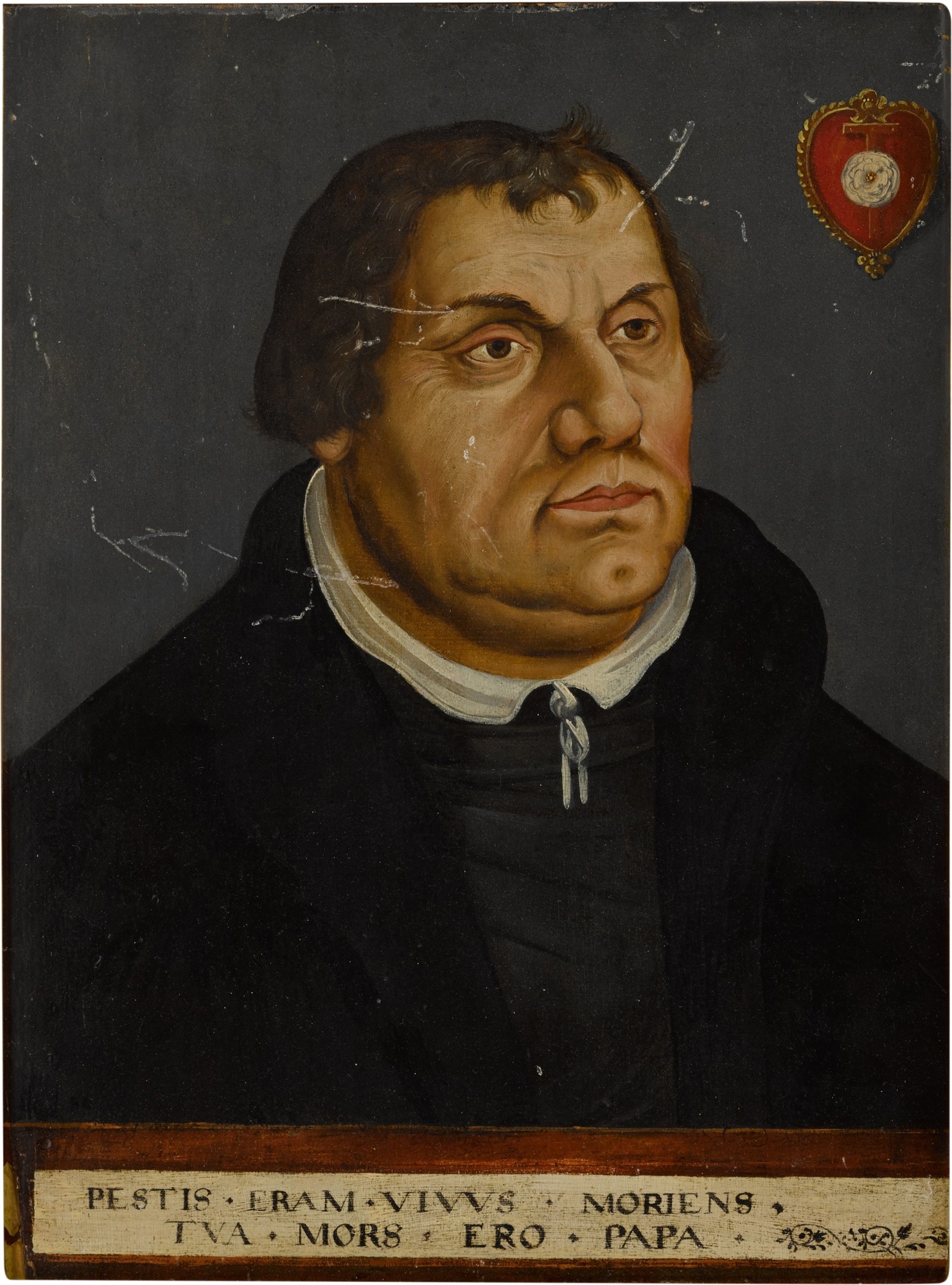 Lucas Cranach the Elder | Portrait of Martin Luther | MutualArt