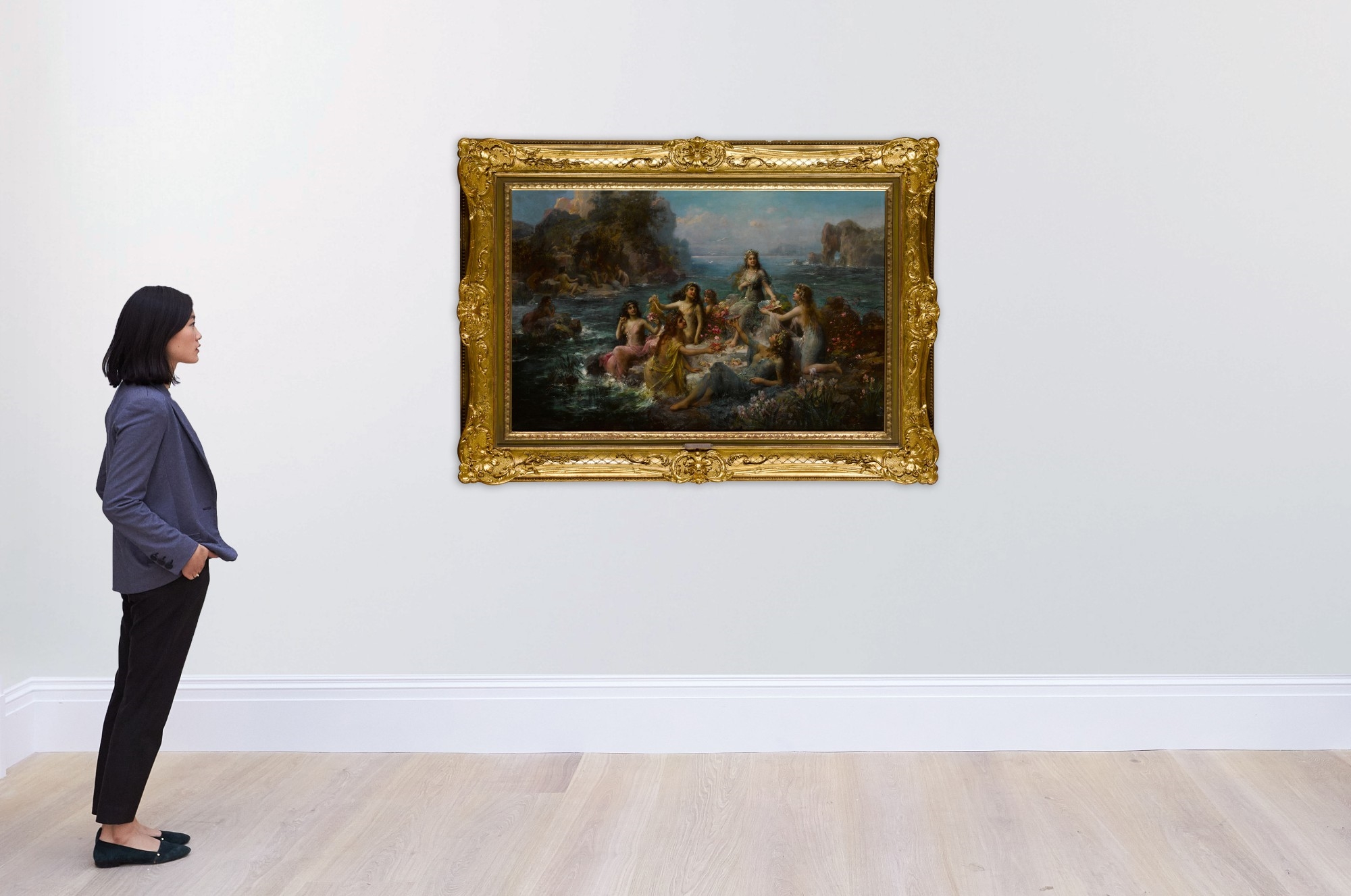 Emmanuel Oberhauser | Neptune and the Water Nymphs | MutualArt
