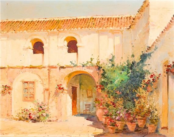 Manuel Fernandez Garcia | El patio | MutualArt