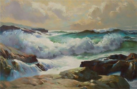 Alphonse Joseph Shelton | Rugged Shore | MutualArt