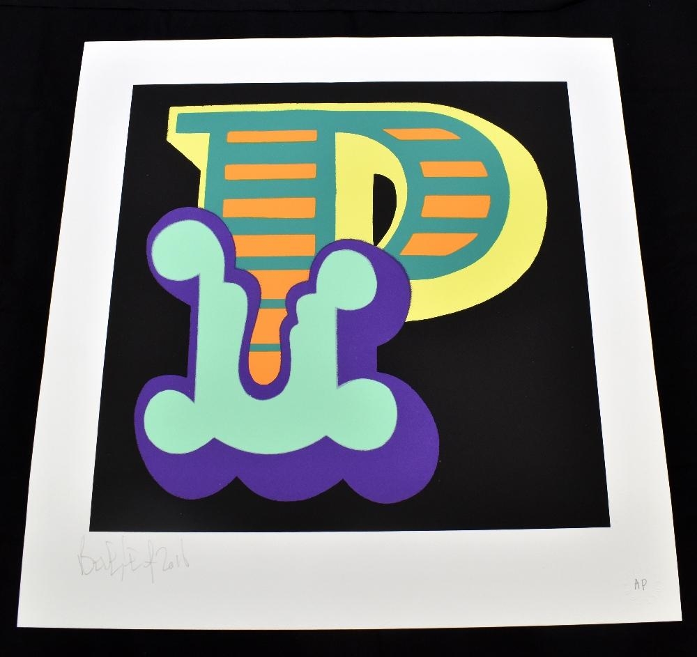 Ben Eine | ‘Letter P’ (2016) | MutualArt