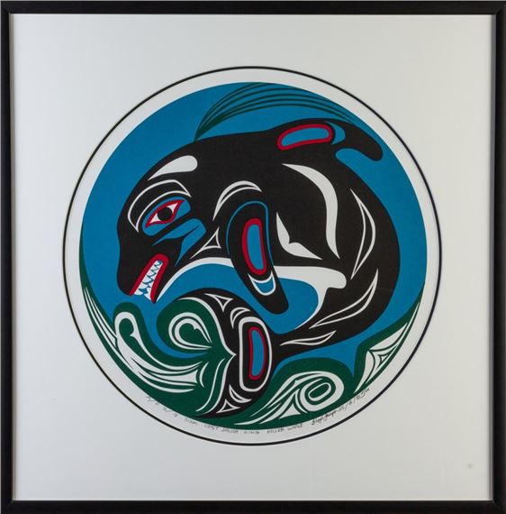 Floyd Joseph | Siam Coast Salish King Killer Whale | MutualArt