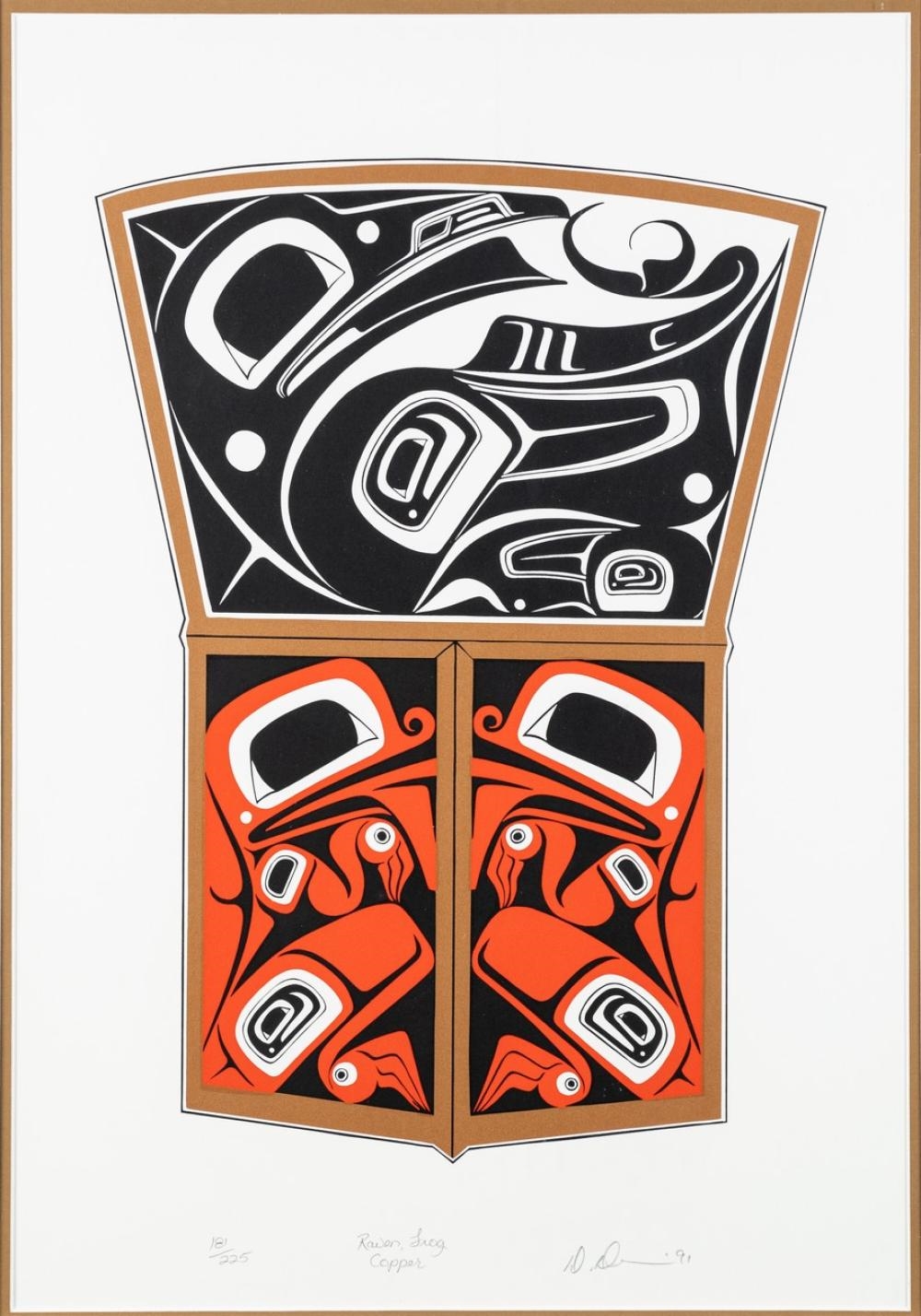 Danny Dennis | Raven Frog Copper (1991) | MutualArt