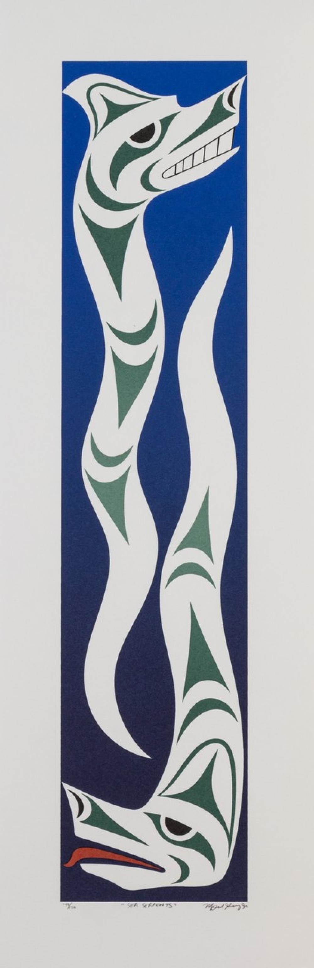 Maynard Johnny Jr | Sea Serpents | MutualArt