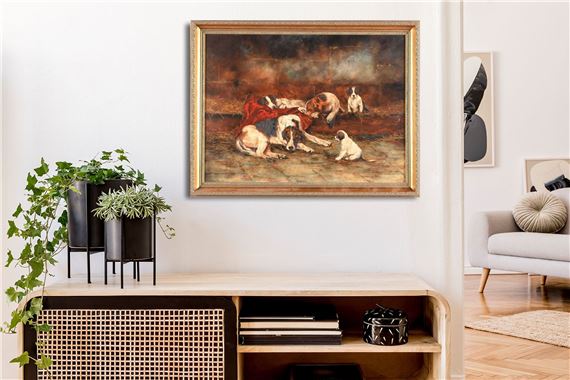 Stephen Clark | FOX HOUNDS | MutualArt