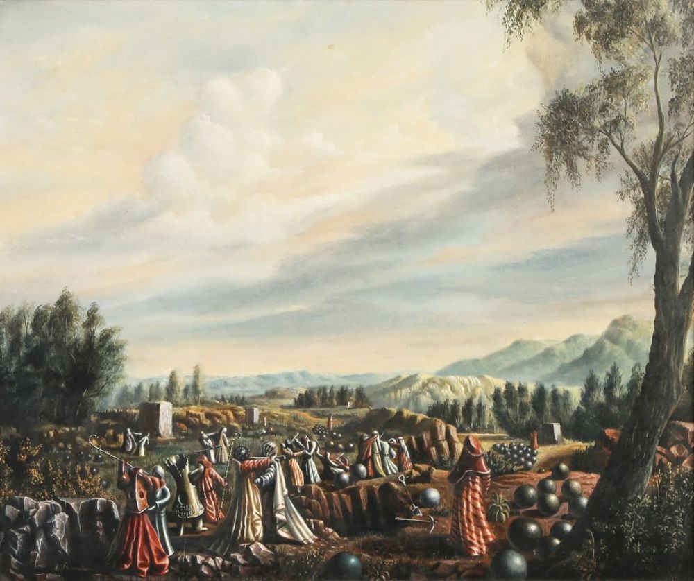 Yossi Rosenstein | Bnei Israel in the Dessert | MutualArt