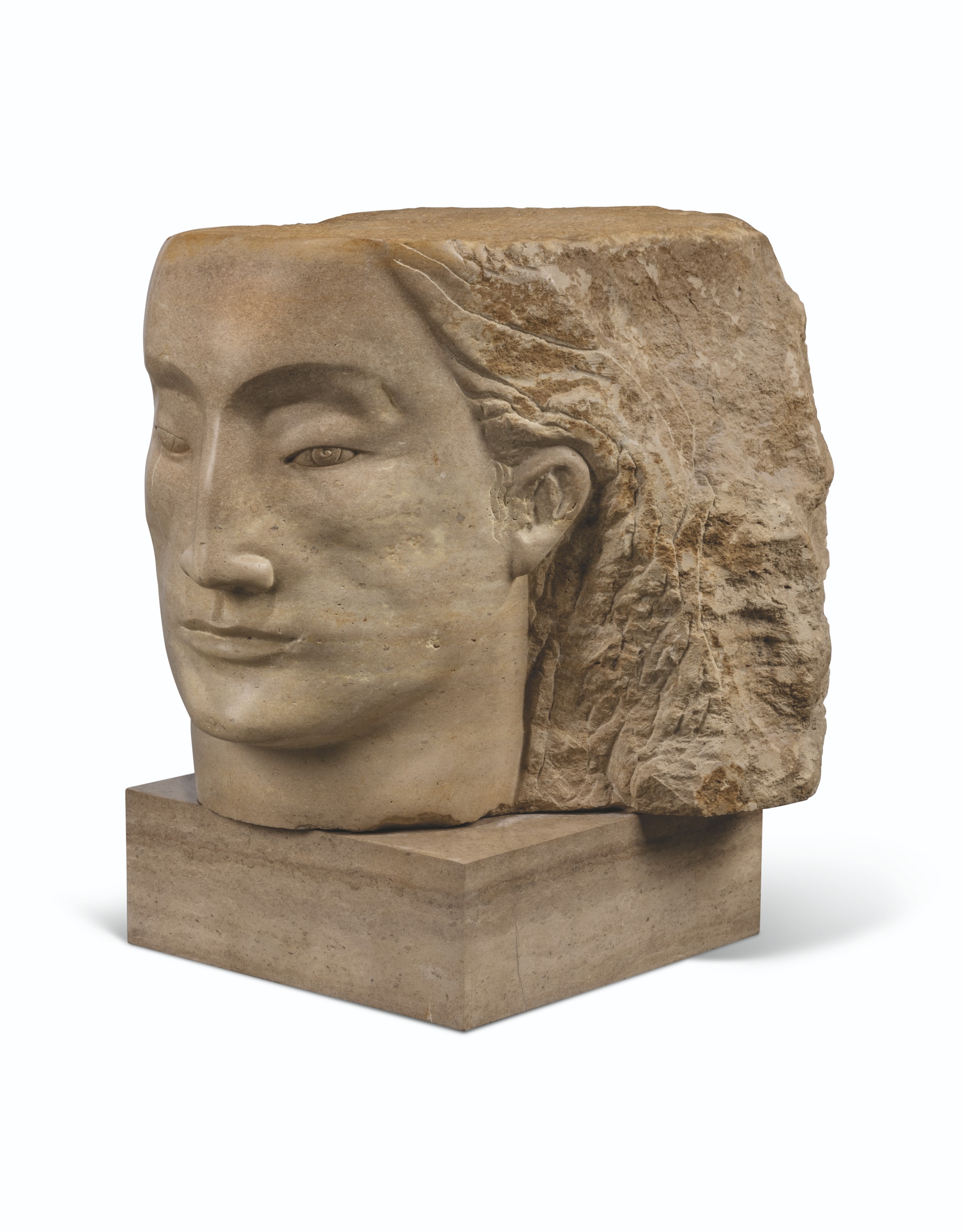 Emily Young | Warrior Poet (2000) | MutualArt