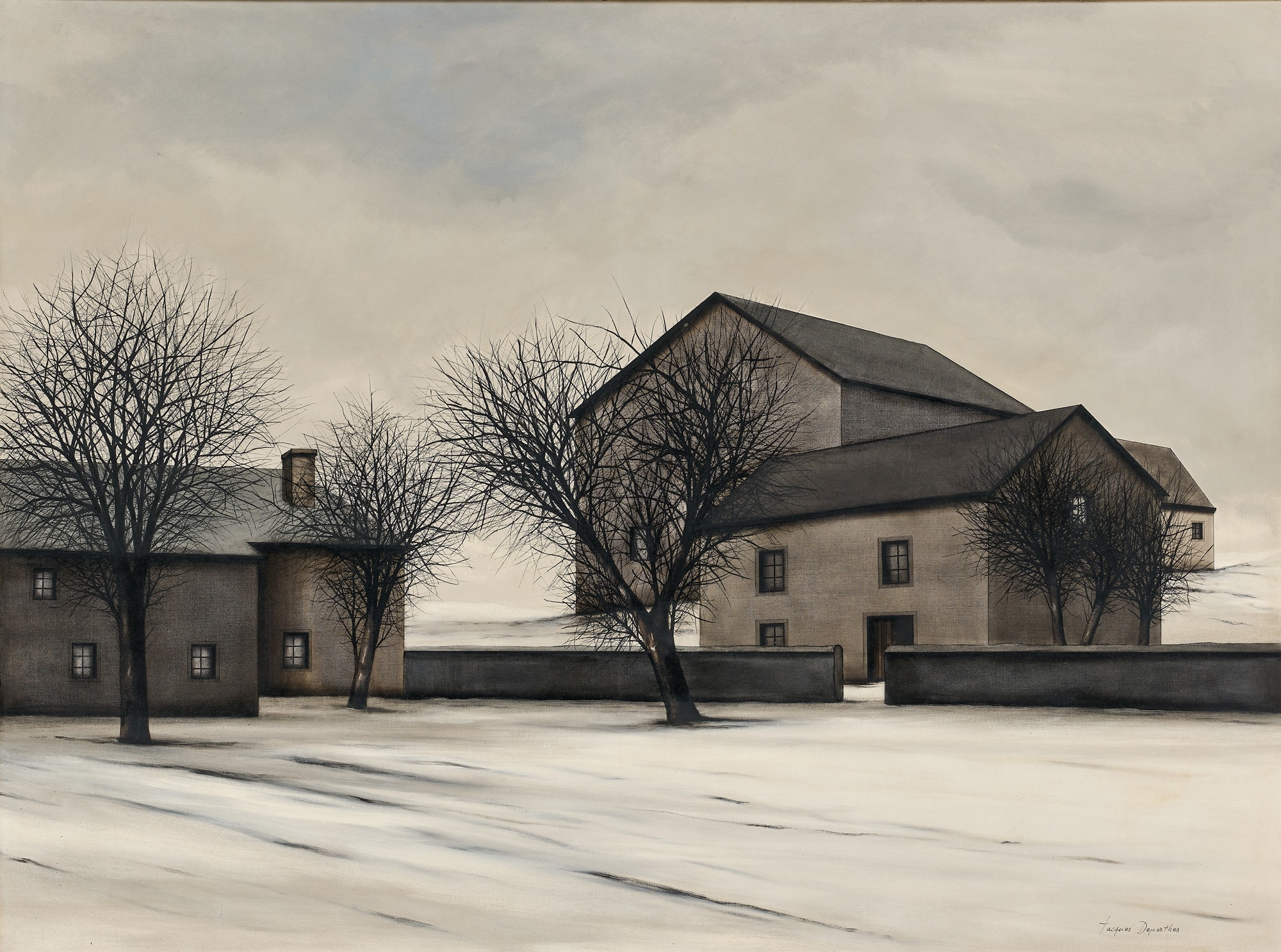 Jacques Deperthes | Paysage d'Auvergne (1973) | MutualArt