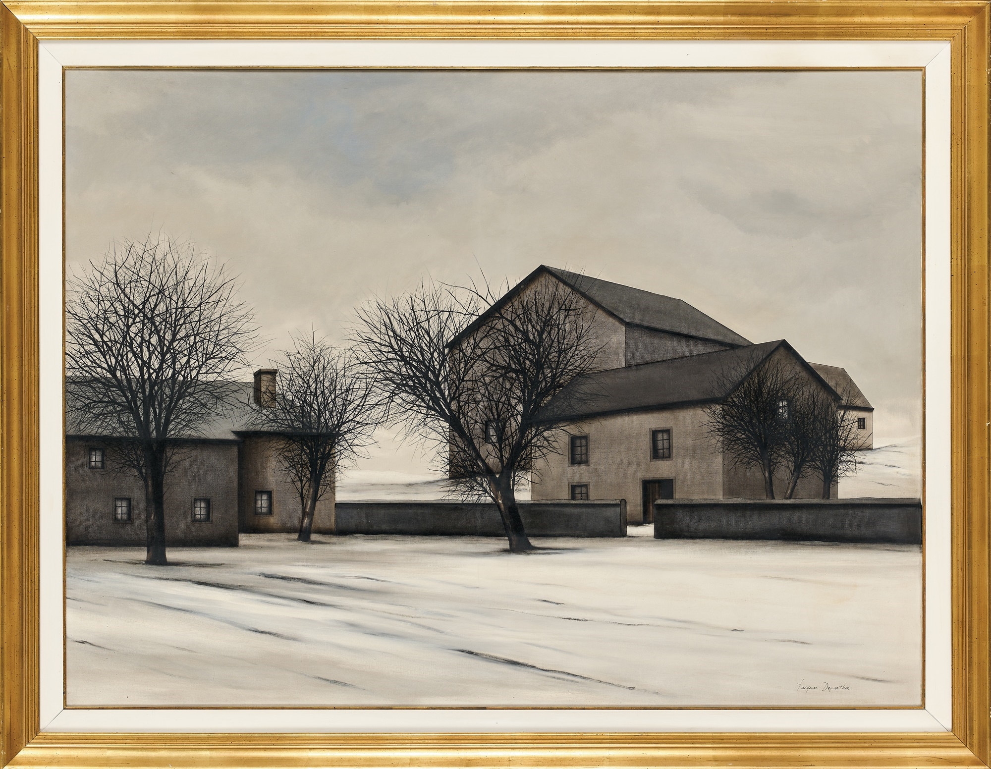 Jacques Deperthes | Paysage d'Auvergne (1973) | MutualArt