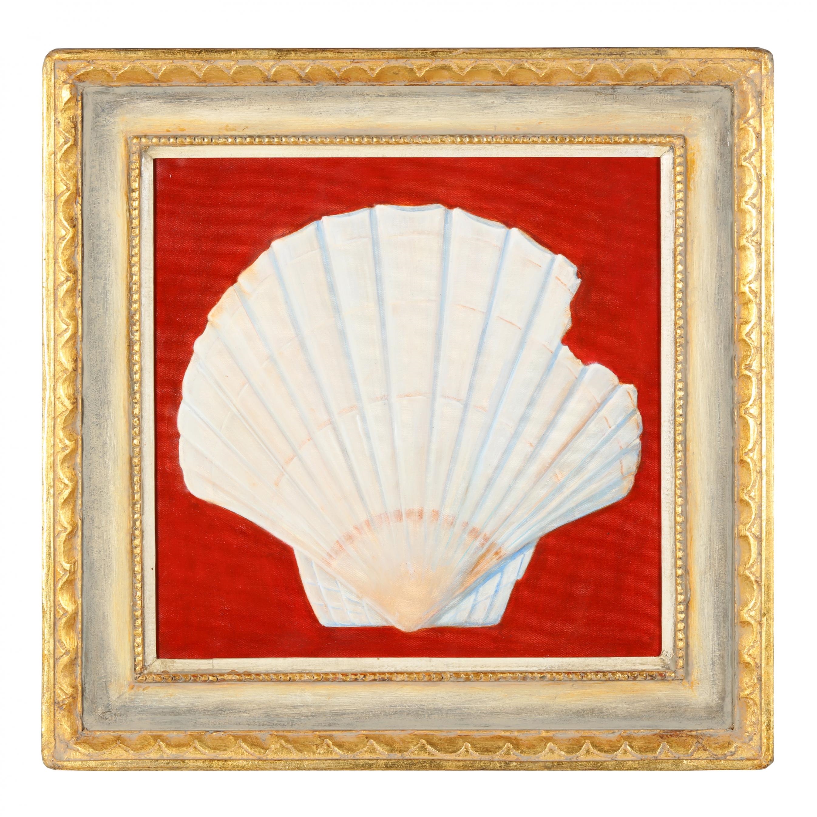 Scallop Shell Painting