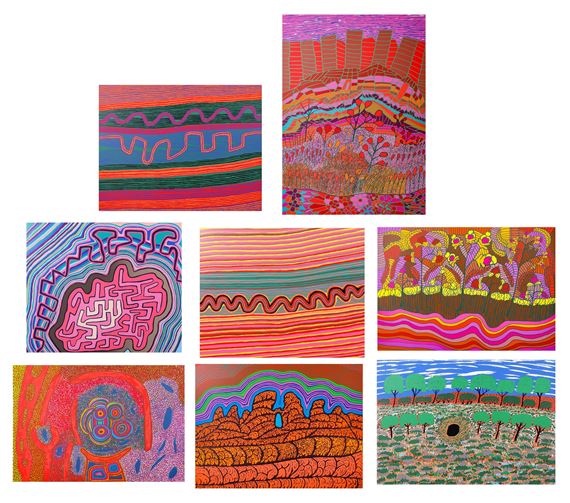 Jimmy Pike | Jimmy Pike Large Screenprints | MutualArt