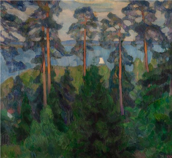 Erik Werenskiold | Fra Lysaker | MutualArt